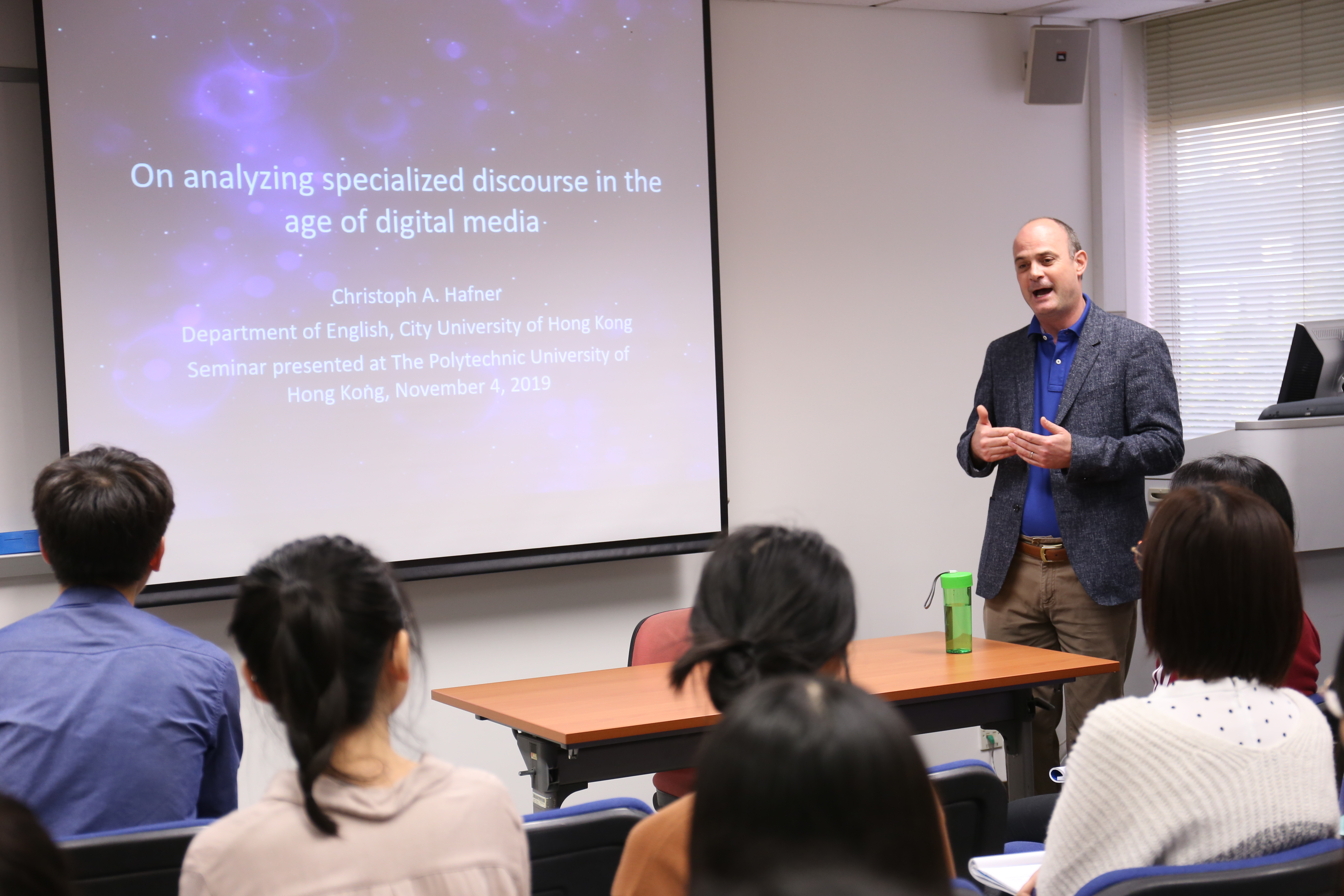 Departmental Seminar by Dr Christoph Hafner | Department of English and ...