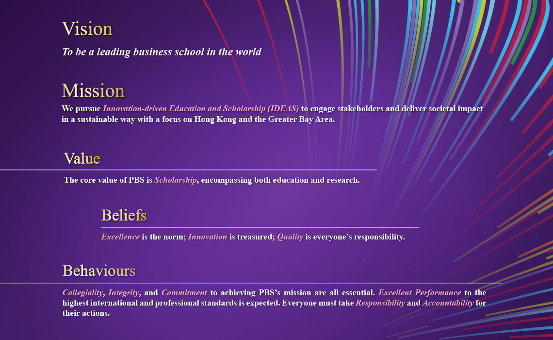 PolyU Business School Updates our Vision and Mission Statements | FB ...