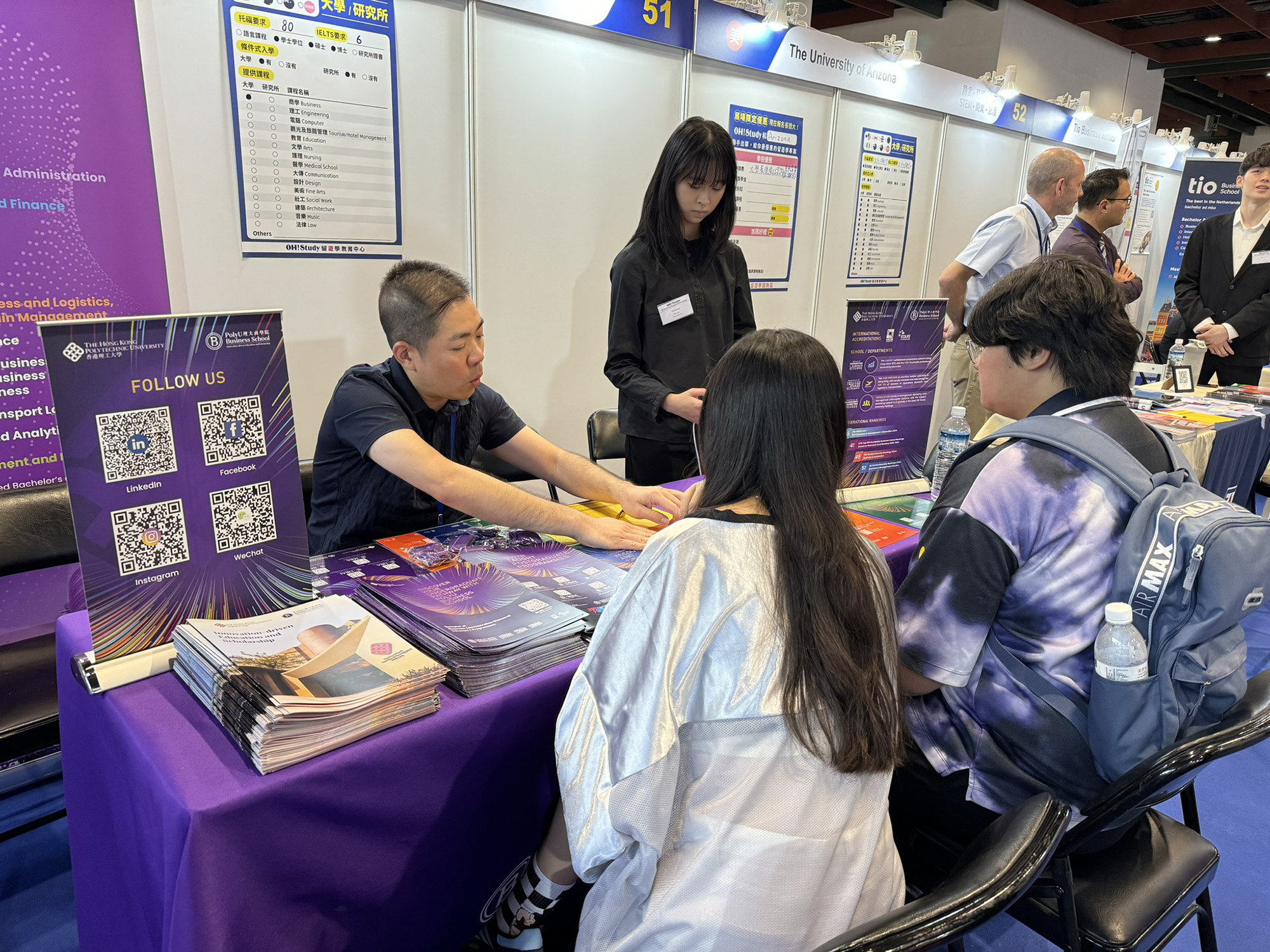 OH!Study, QS, and THE Education Fairs Fall 2024 | Faculty of Business