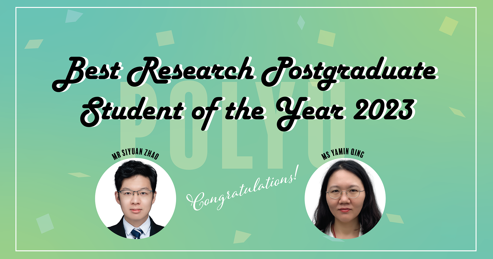 Best Research Postgraduate Student of the Year 2023 | Faculty of ...