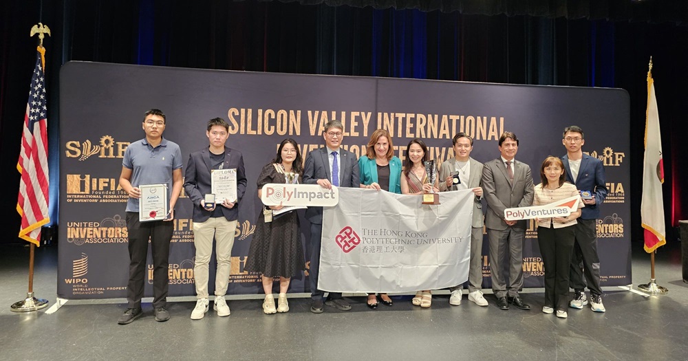 PolyU innovations garner nine awards at the Silicon Valley ...