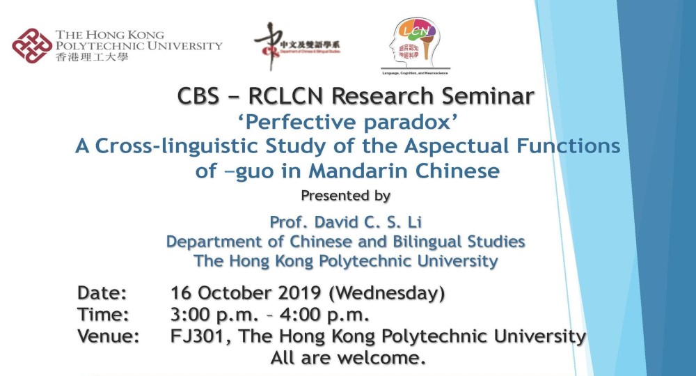 ‘Perfective paradox’ A Cross-linguistic Study of the Aspectual ...