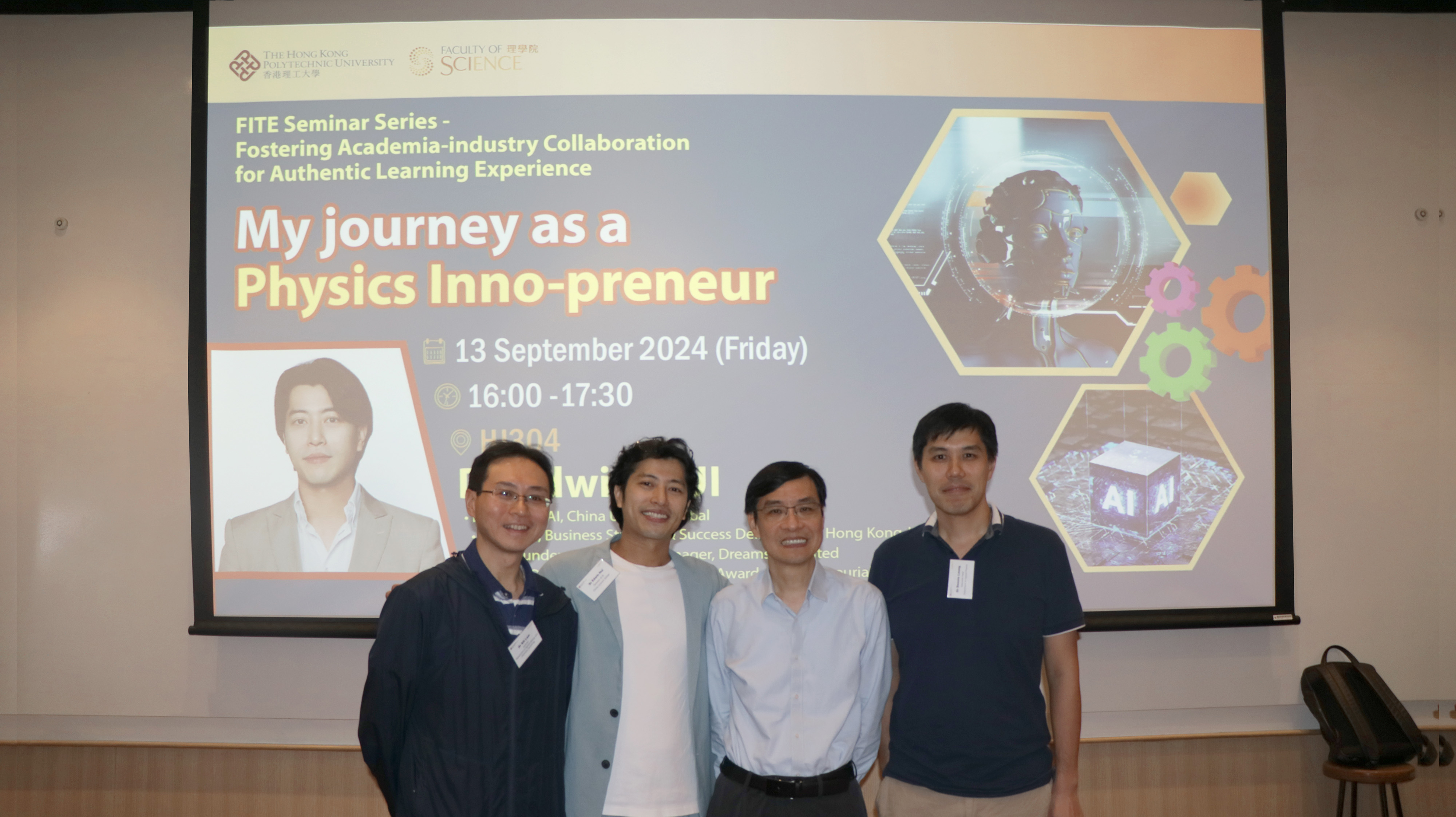 FITE Seminar Series - My journey as a Physics Inno-preneur | Faculty of ...