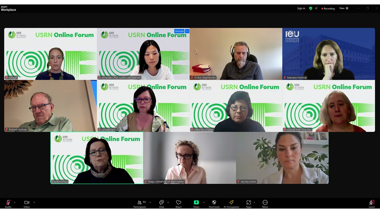 The 4th USRN Online Forum on How Universities Measure Their Social ...