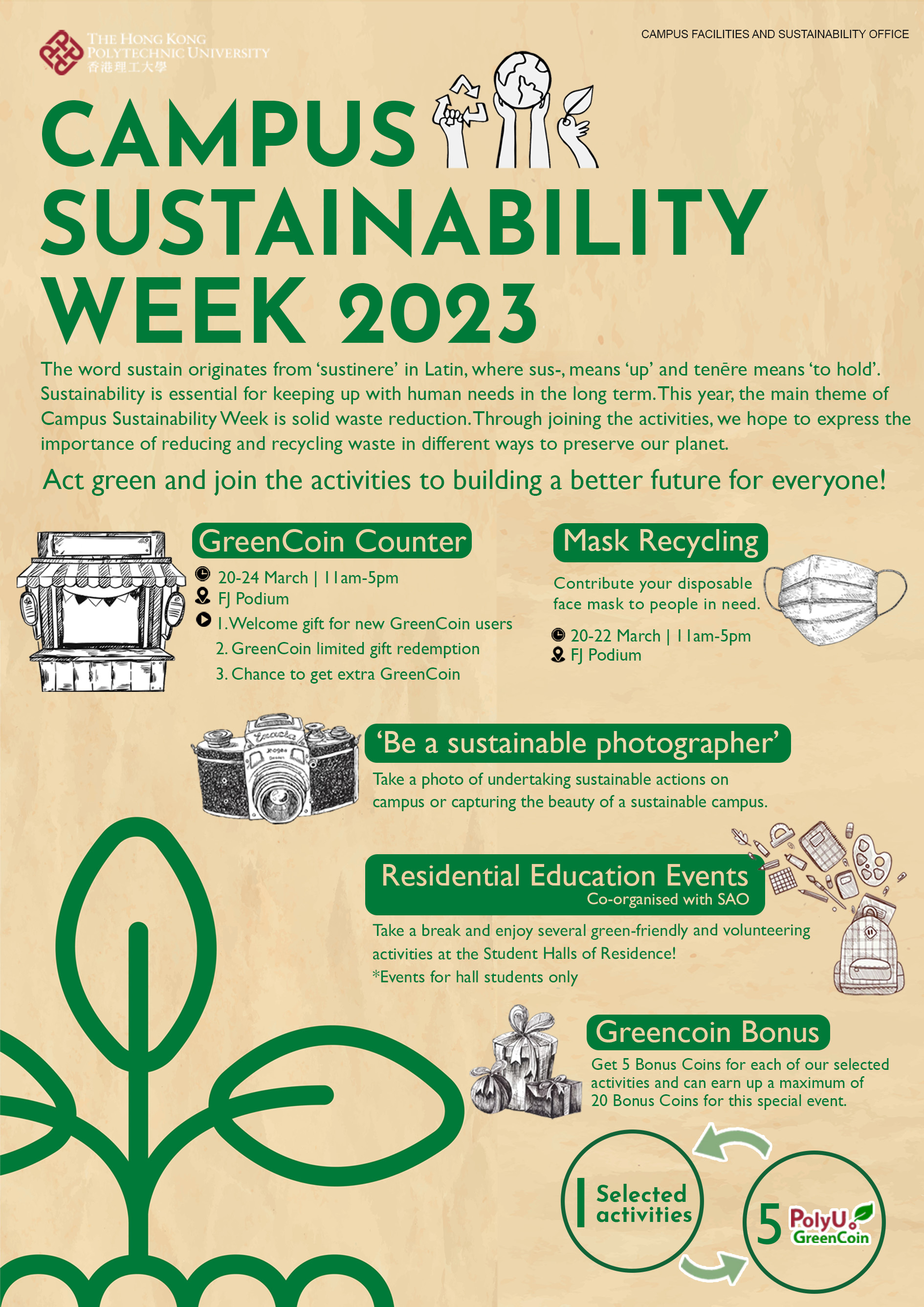 Green Tips | Campus Carbon Neutrality