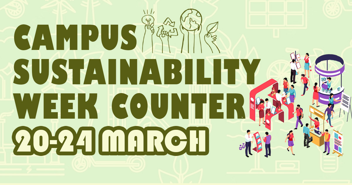 Campus sustainable week counter | Campus Carbon Neutrality