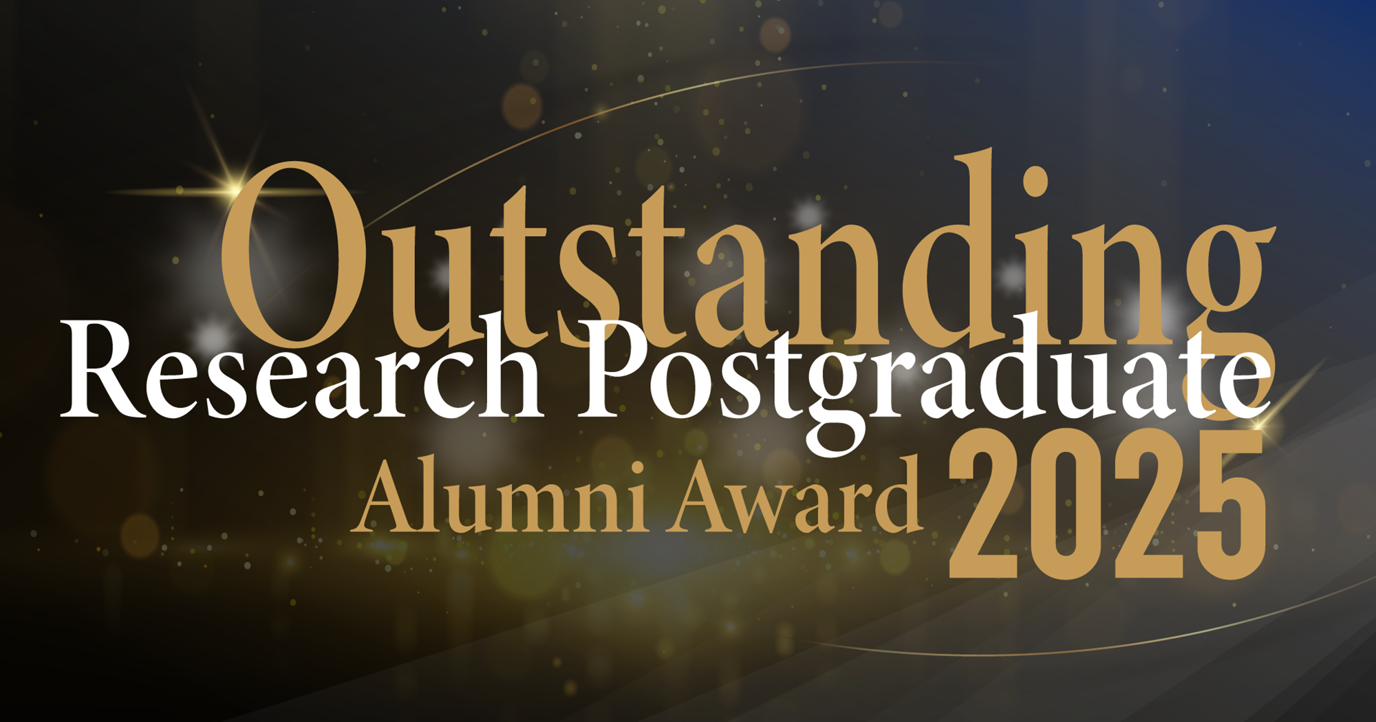 Results of Outstanding Research Postgraduate Alumni Award 2025 | Graduate School