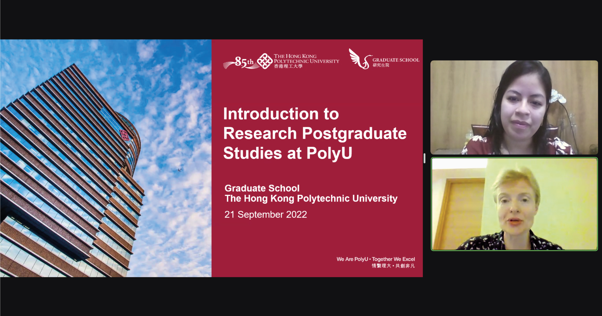 Online Research Postgraduate Admission Talk with Escuela Superior ...