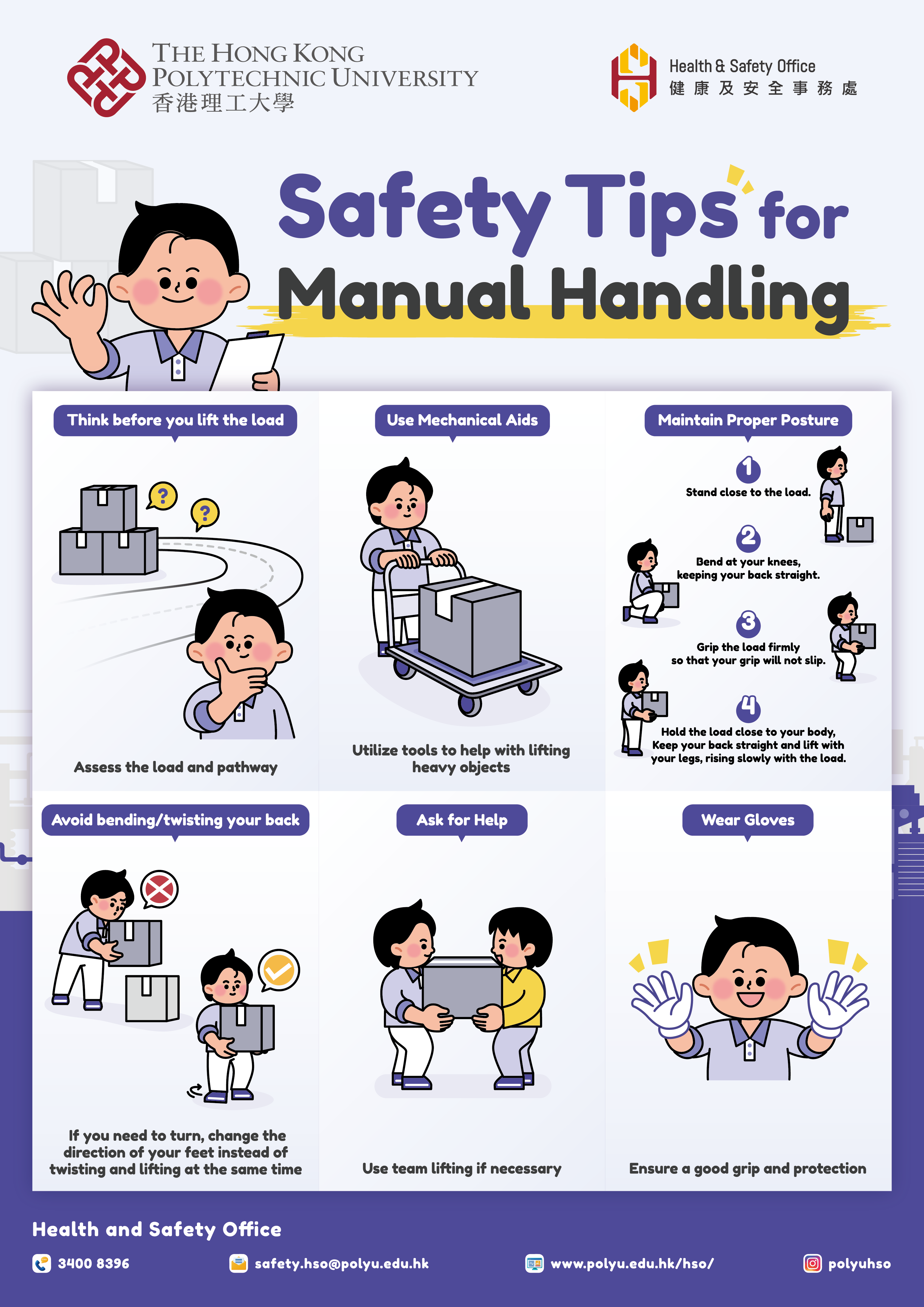 Safety Tips for Manual Handling