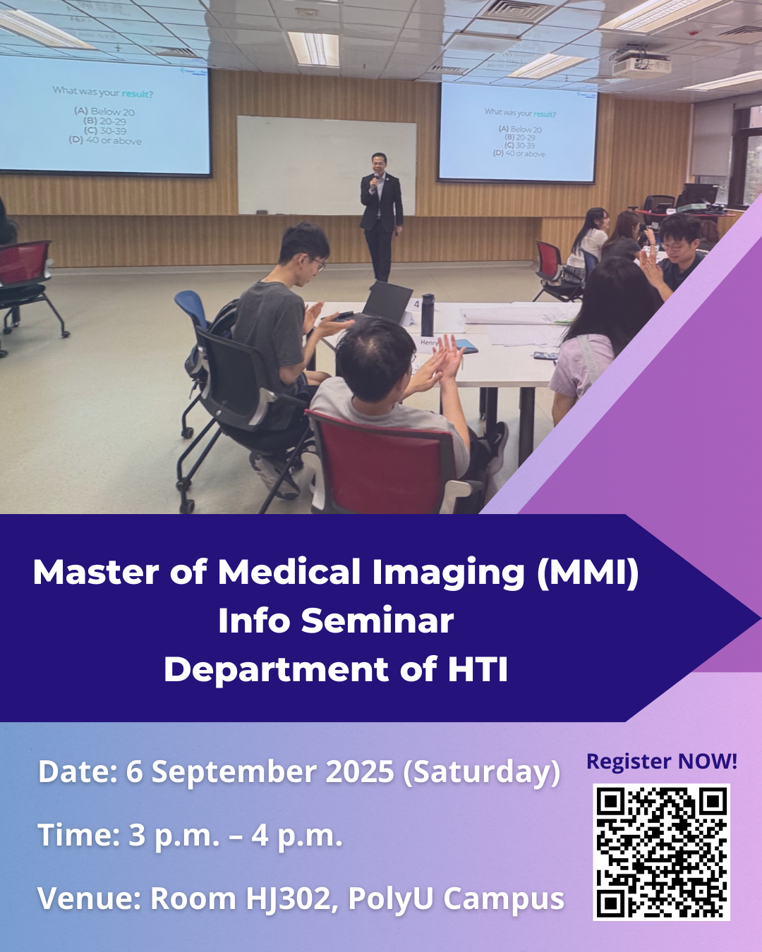 Master of Medical Imaging (MMI) Info Seminar | Department of Health ...