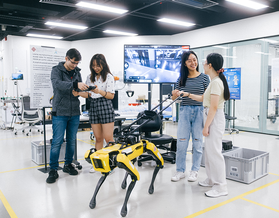 Welcome to the PolyU AIR Lab, our lab is outfitted with cutting-edge robotic equipment ...