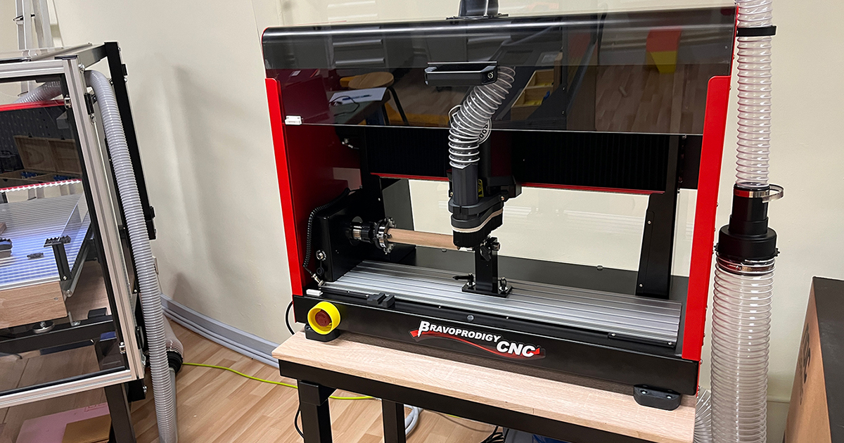 Cylinder CNC Router/Engraver | Industrial Centre