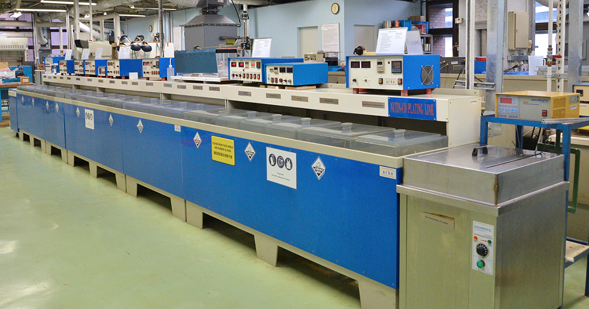 Electroplating Processes | Industrial Centre