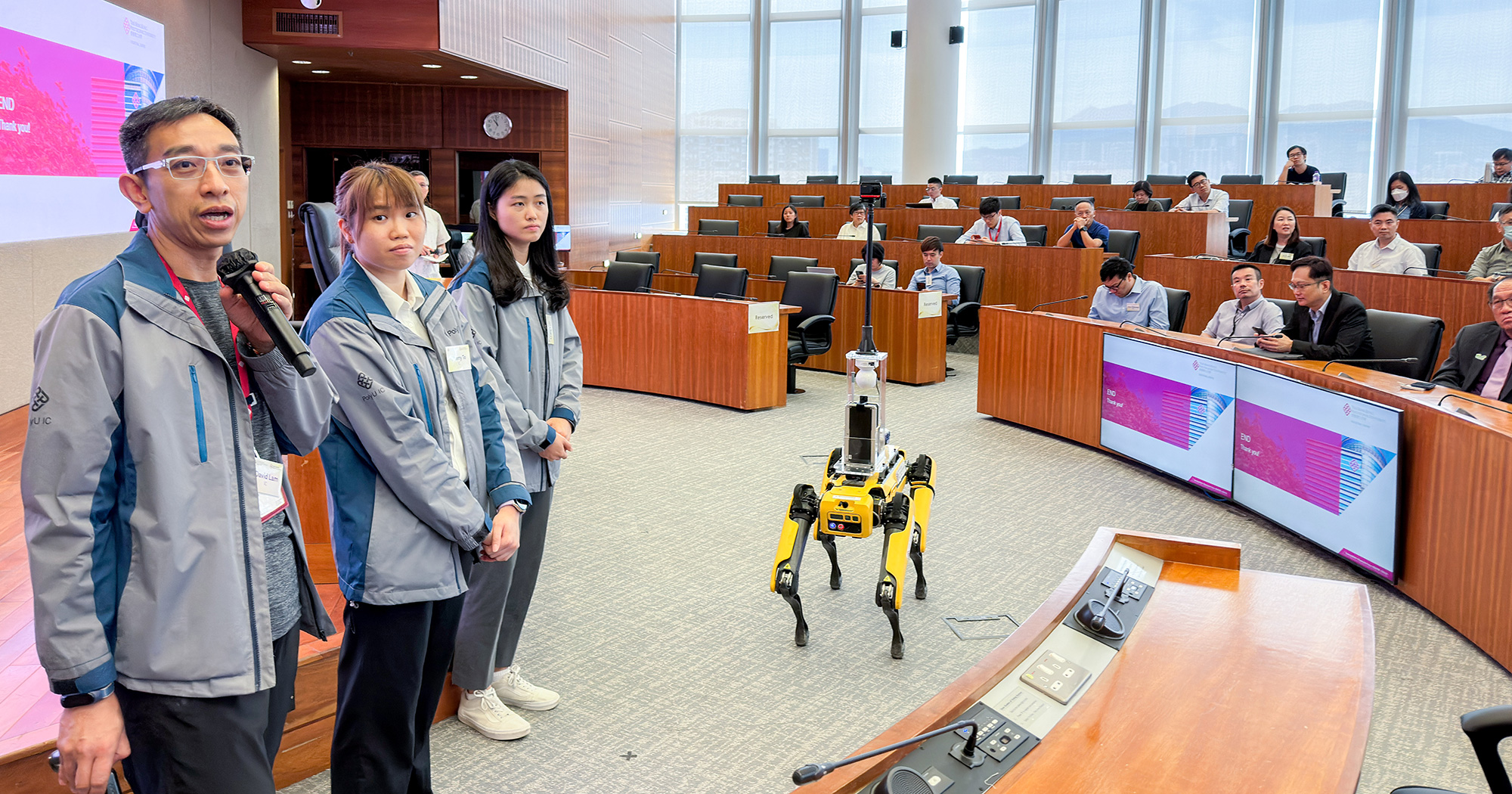 The application of legged robot in inspecting chemical lab leakage ...