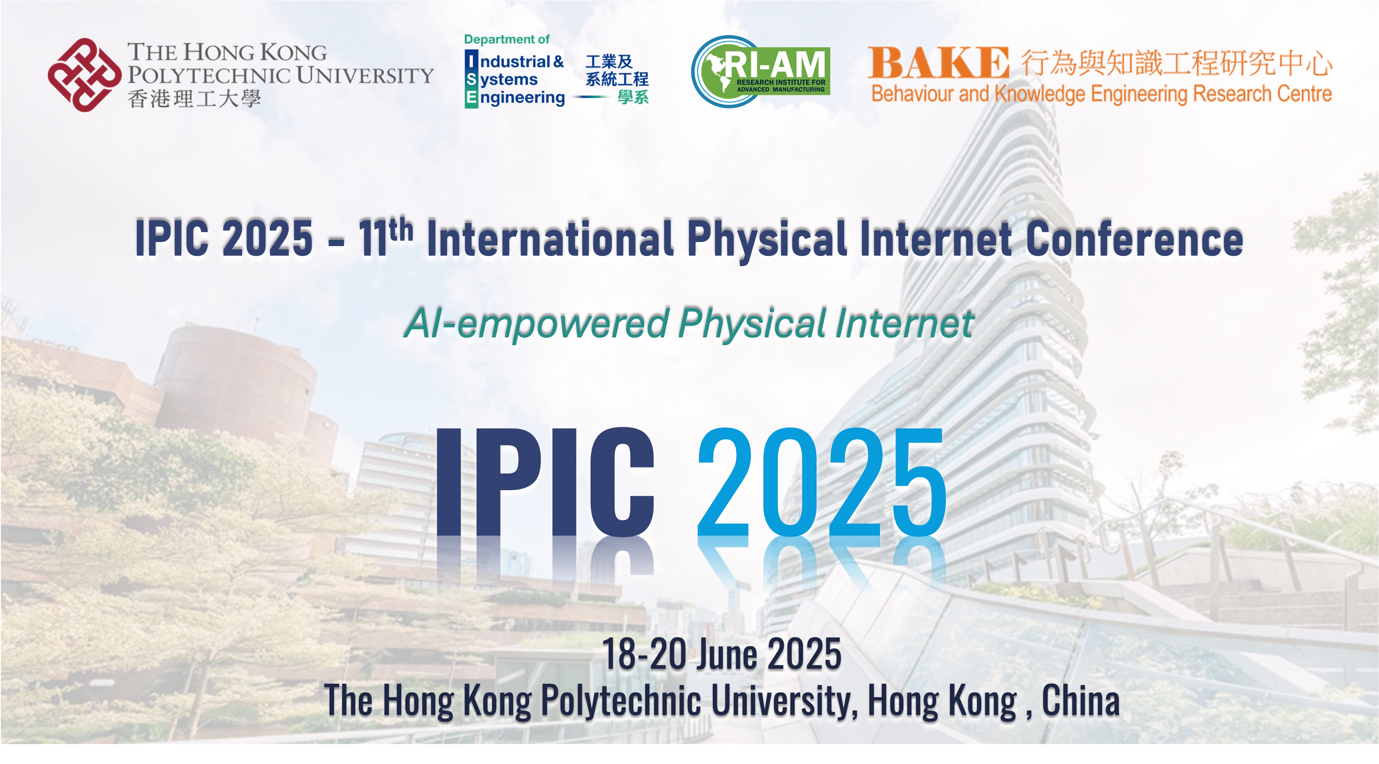 IPIC 2025 - 11th International Physical Internet Conference | Department of Industrial and ...
