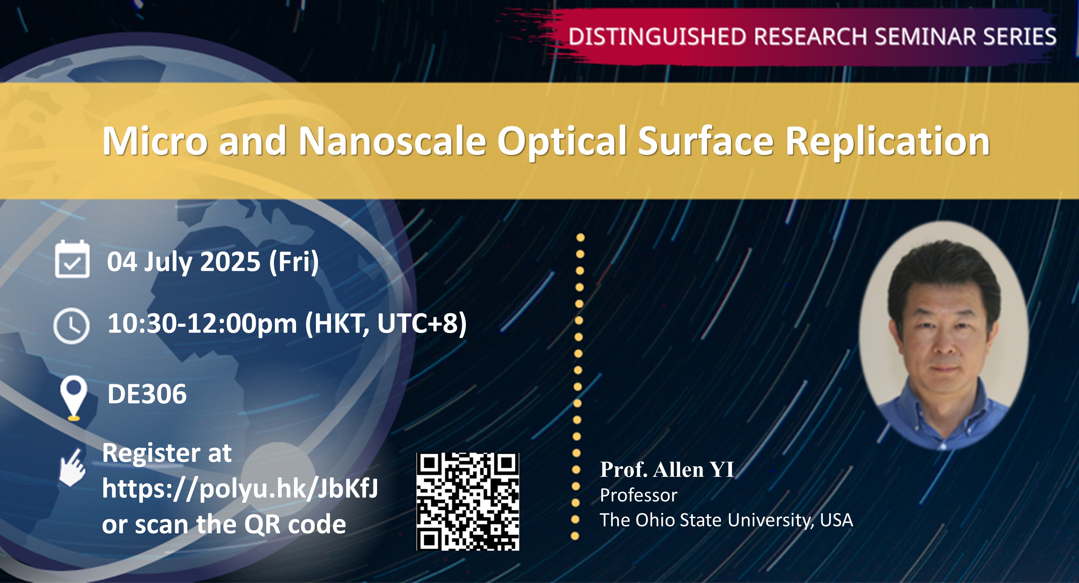 Micro and Nanoscale Optical Surface Replication | Department of ...