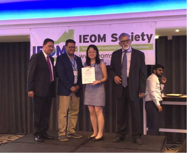 Congratulations to ISE RFID team on winning the second place of the ...