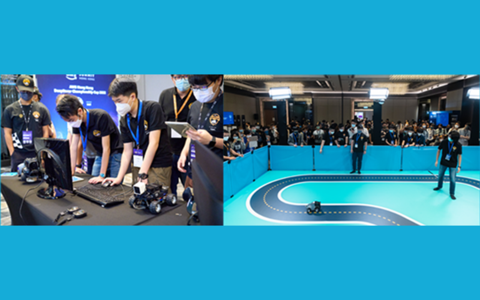 AWS DeepRacer competition day for PolyU students | Information Technology Services Office