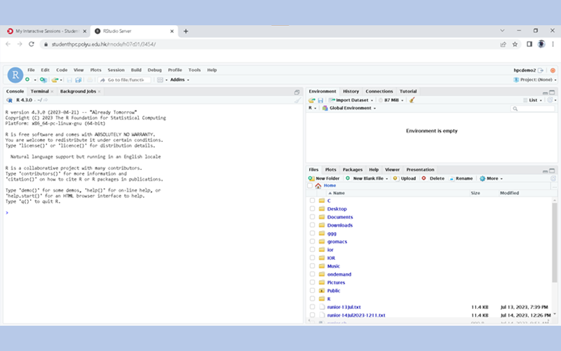 Student HPC platform with Graphical User Interface | Information ...