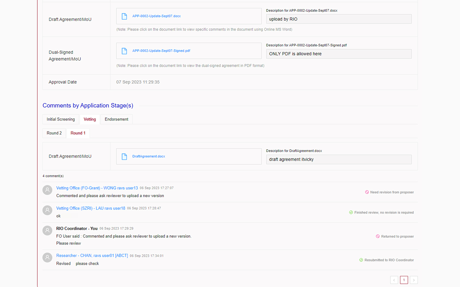 Introducing Research Agreement Vetting System | Information Technology ...