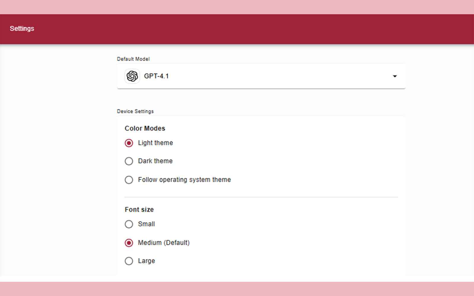 New user interface of PolyU Gen AI app | Information Technology Services Office