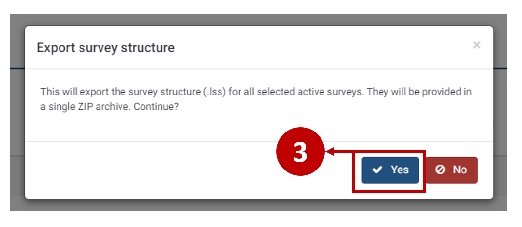 How to backup surveys in mySurvey 1.0 | Information Technology Services Office