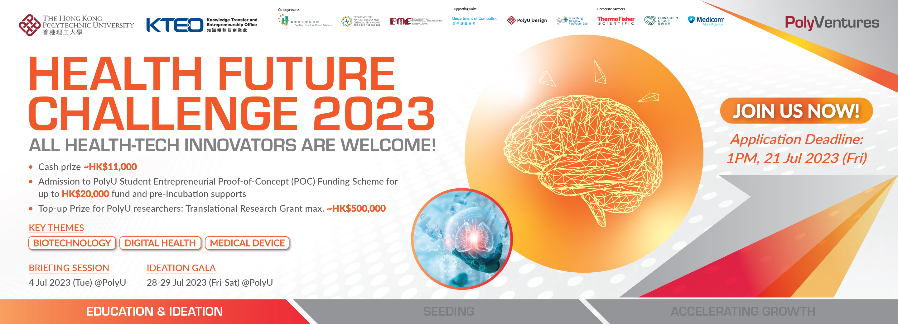 Health Future Challenge 2023 - Briefing Session | Knowledge Transfer ...