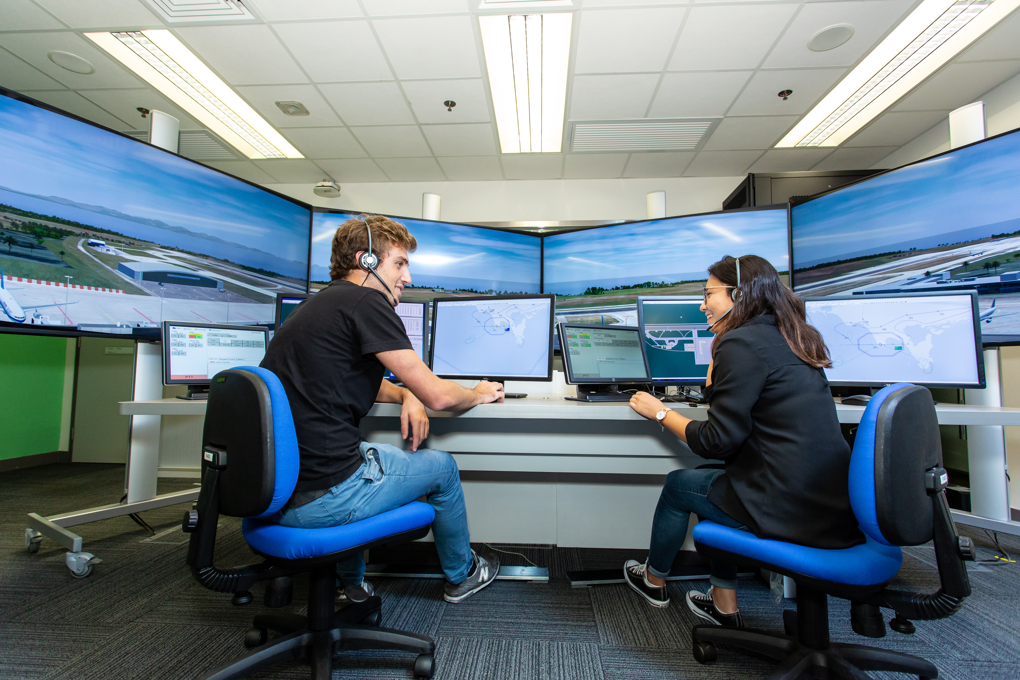 Air Traffic Control (ATC) Simulator | Research Equipment and Facilities