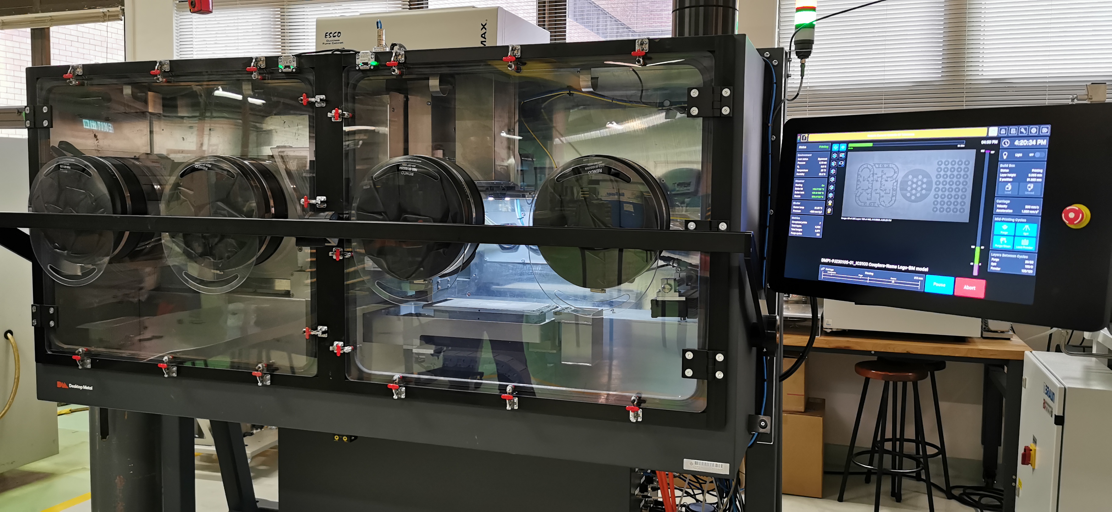 Metal Powder Binder Jetting Printing System | Research Equipment and ...