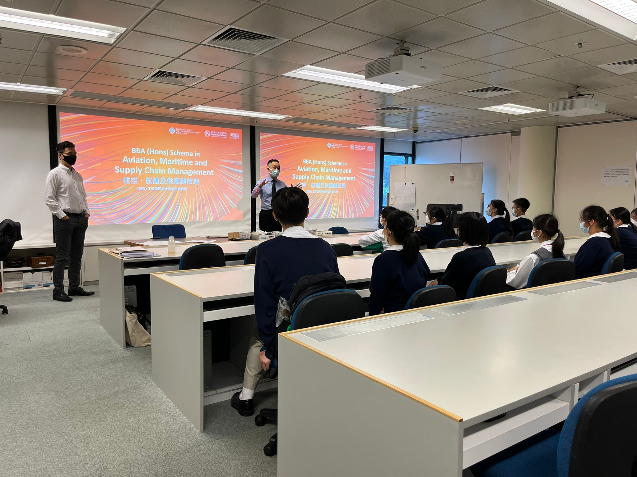 Campus visit of S.T.F.A. Leung Kau Kui College | Department of ...