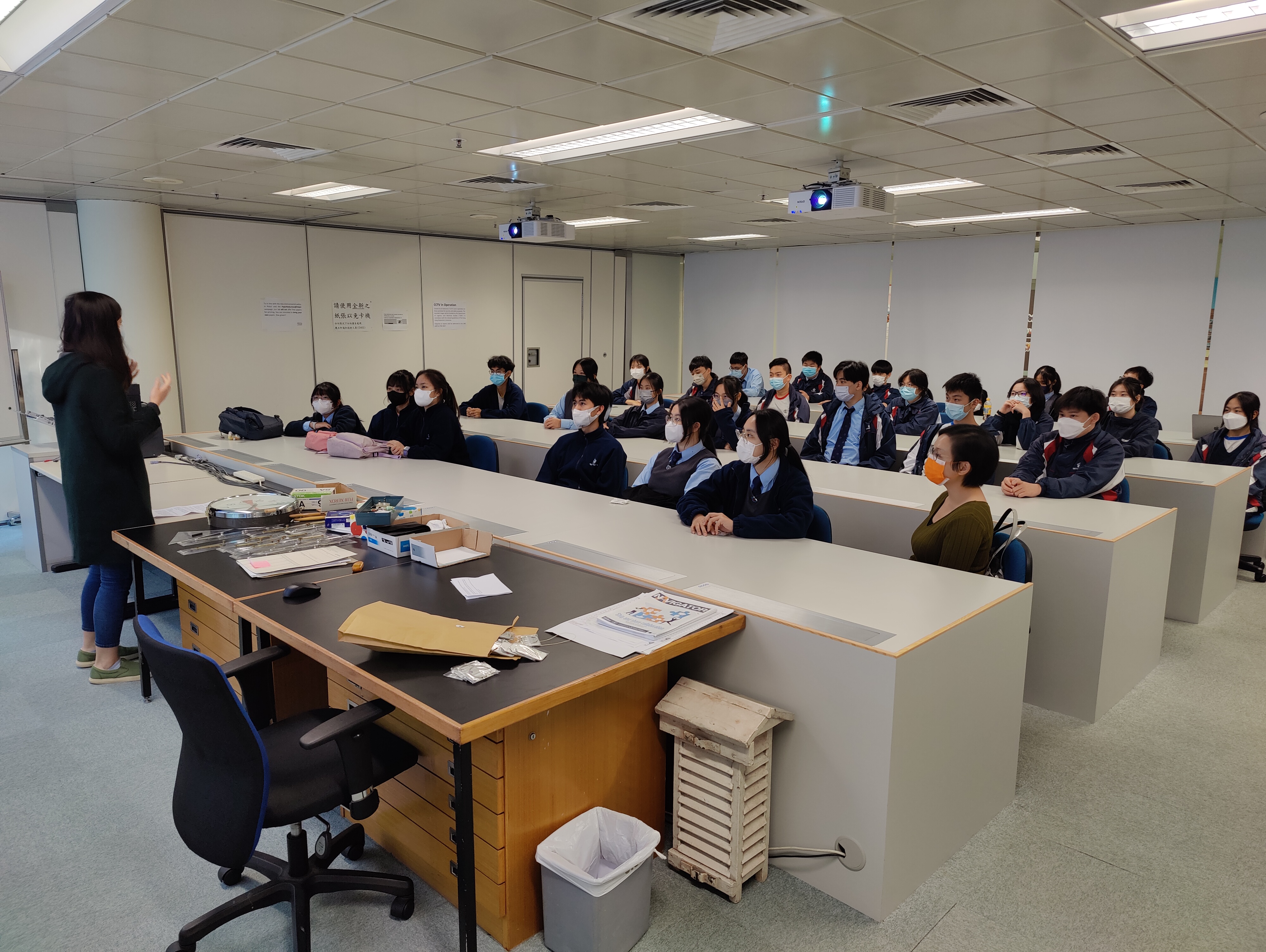 Campus visit of S.K.H. Tsoi Kung Po Secondary School | Department of ...