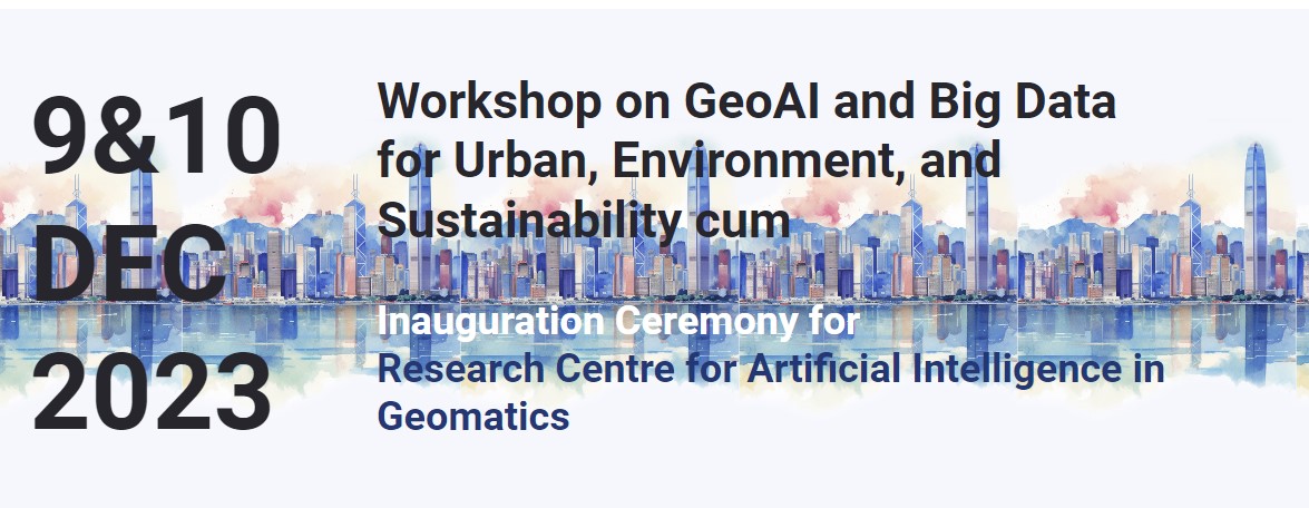 GeoAI and Big Data for Urban, Environment, and Sustainability cum ...