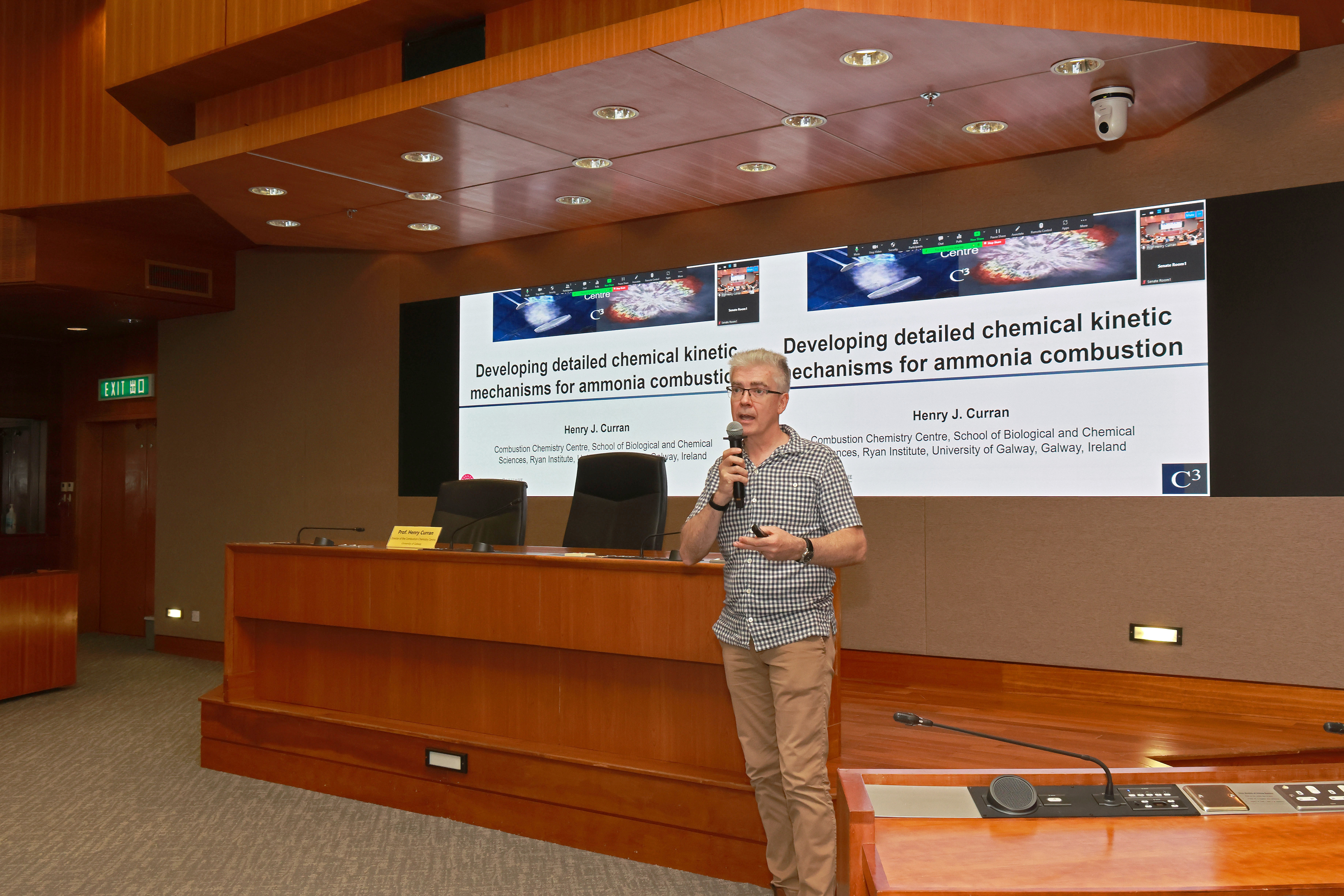 ME Distinguished Lecture by Professor Henry Curran | Department of ...