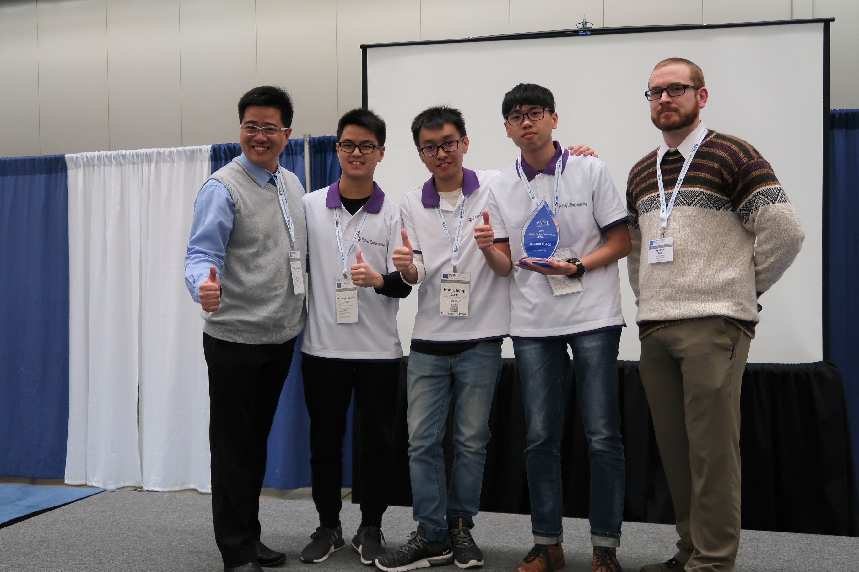 ME Student Team wins in the ASME Student Design Competition Finals 2018 ...