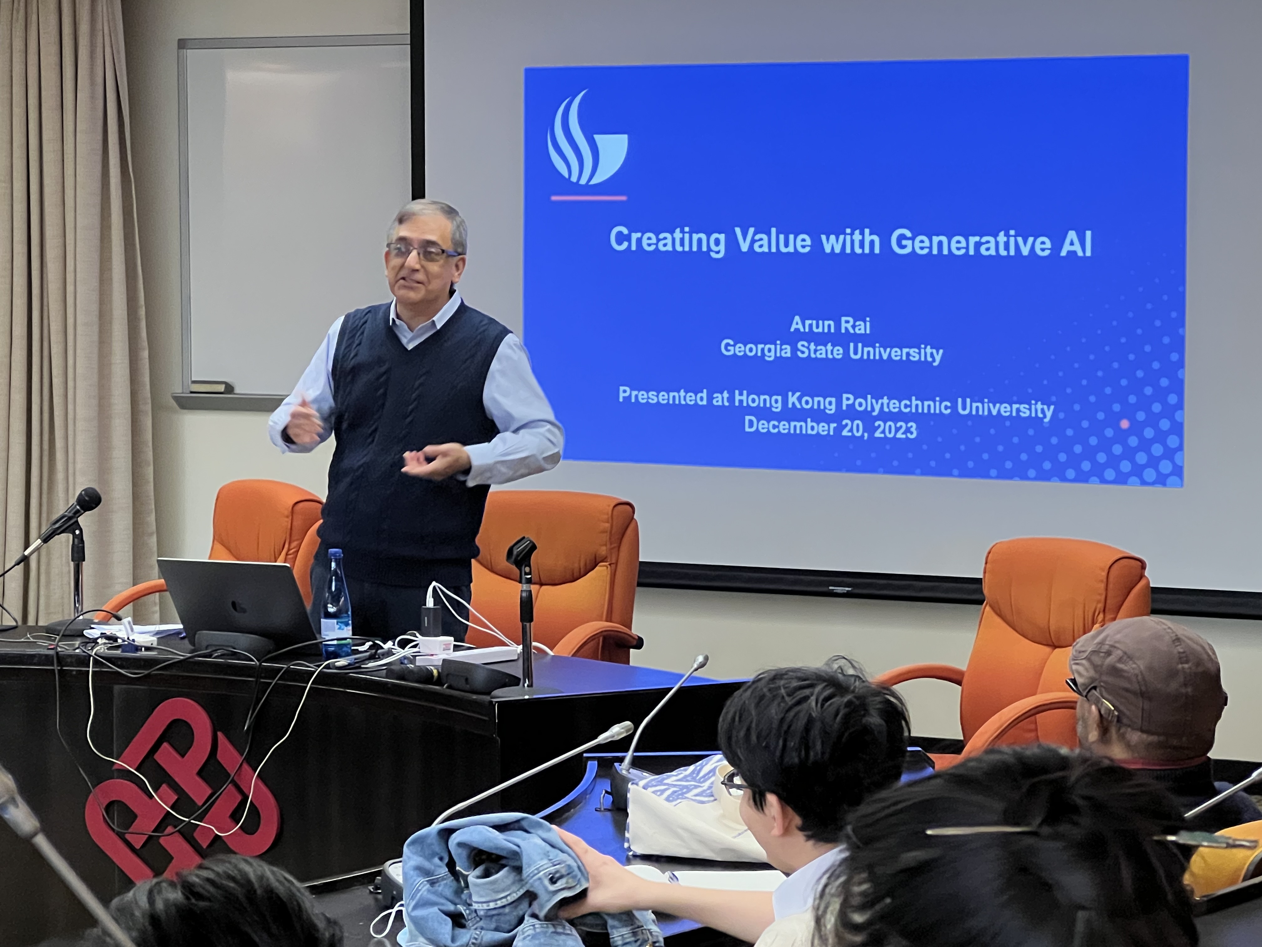 Public Lecture by Prof. Arun Rai – “Creating Value with Generative AI ...