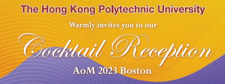 Cocktail Reception in Academy of Management 2023 | Department of ...