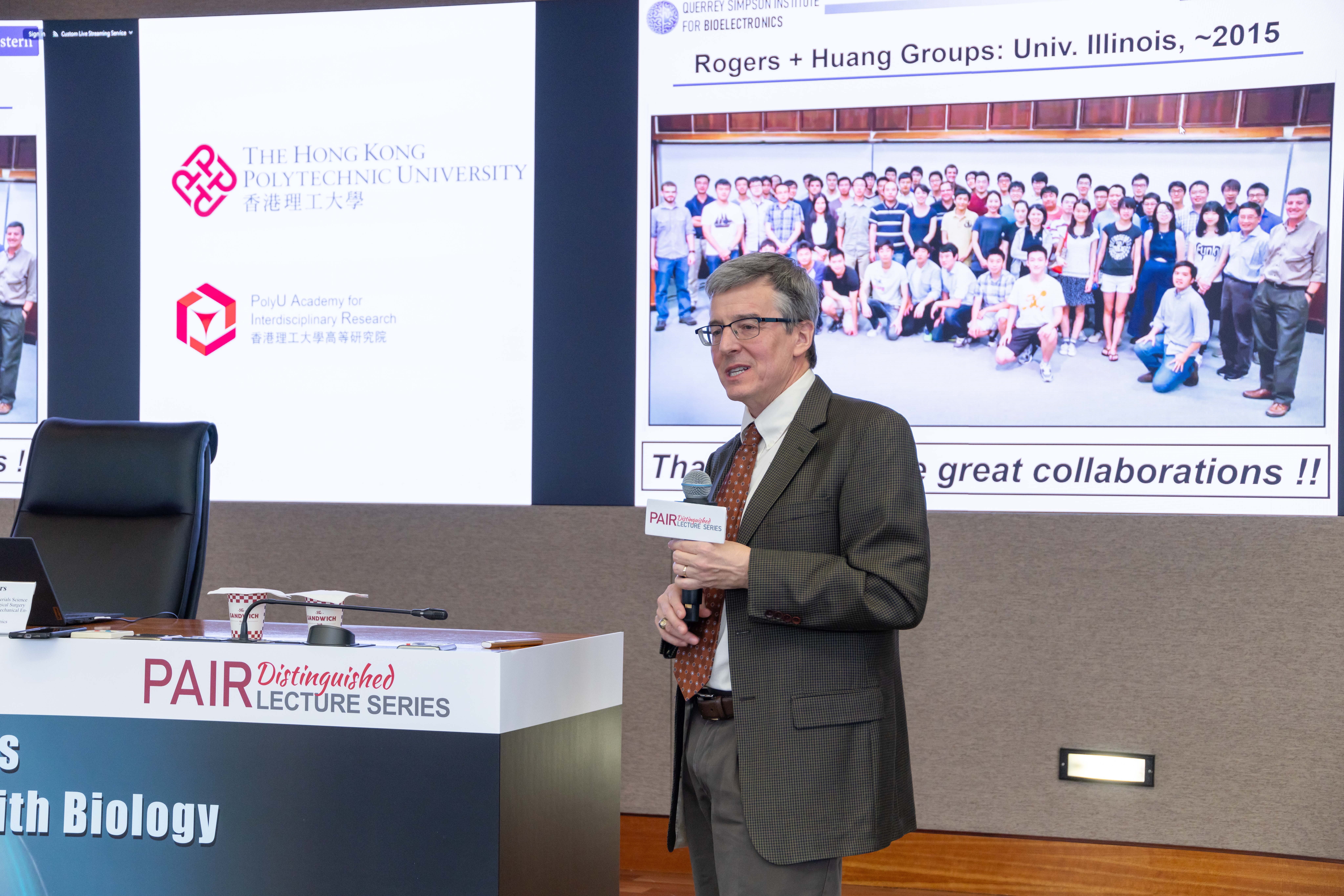 Biotech expert Prof. John A. ROGERS from Northwestern University ...