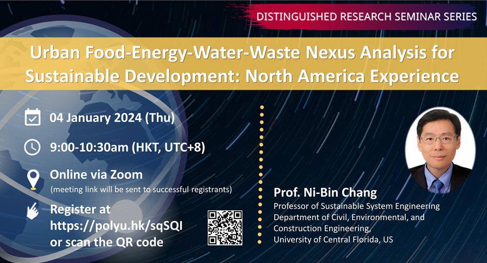 Urban Food-Energy-Water-Waste Nexus Analysis for Sustainable ...