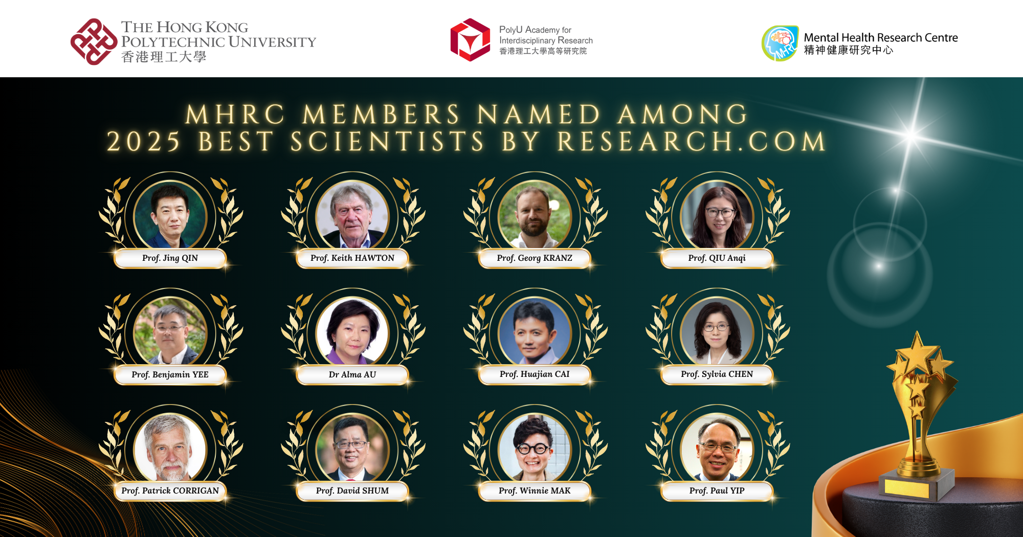 MHRC members named among 2025 World’s Best Scientists by Research.com ...