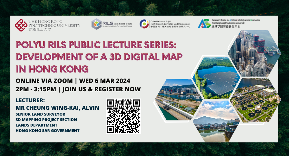 RILS Public Lecture Series: Development of a 3D Digital Map in Hong ...