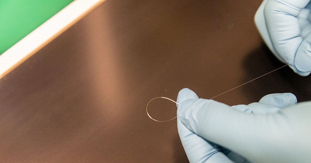 Professor Tam Hwa-yaw has led a research team to develop novel fibre ...