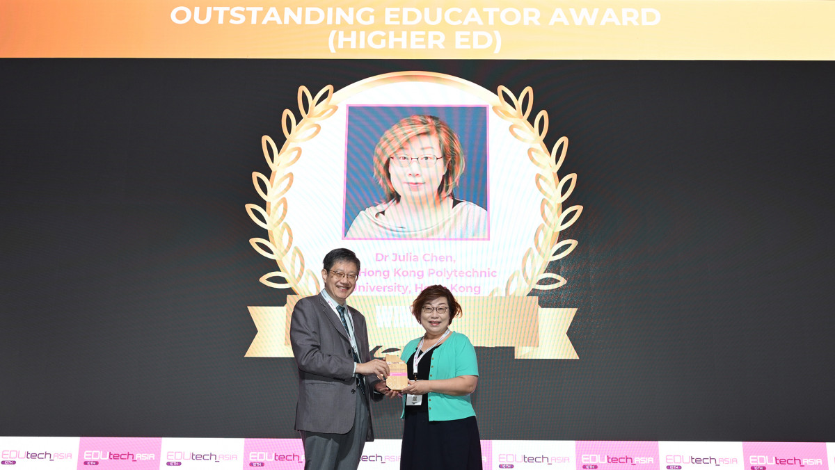 EDUtech Asia 2025 honours education innovator from PolyU | November ...