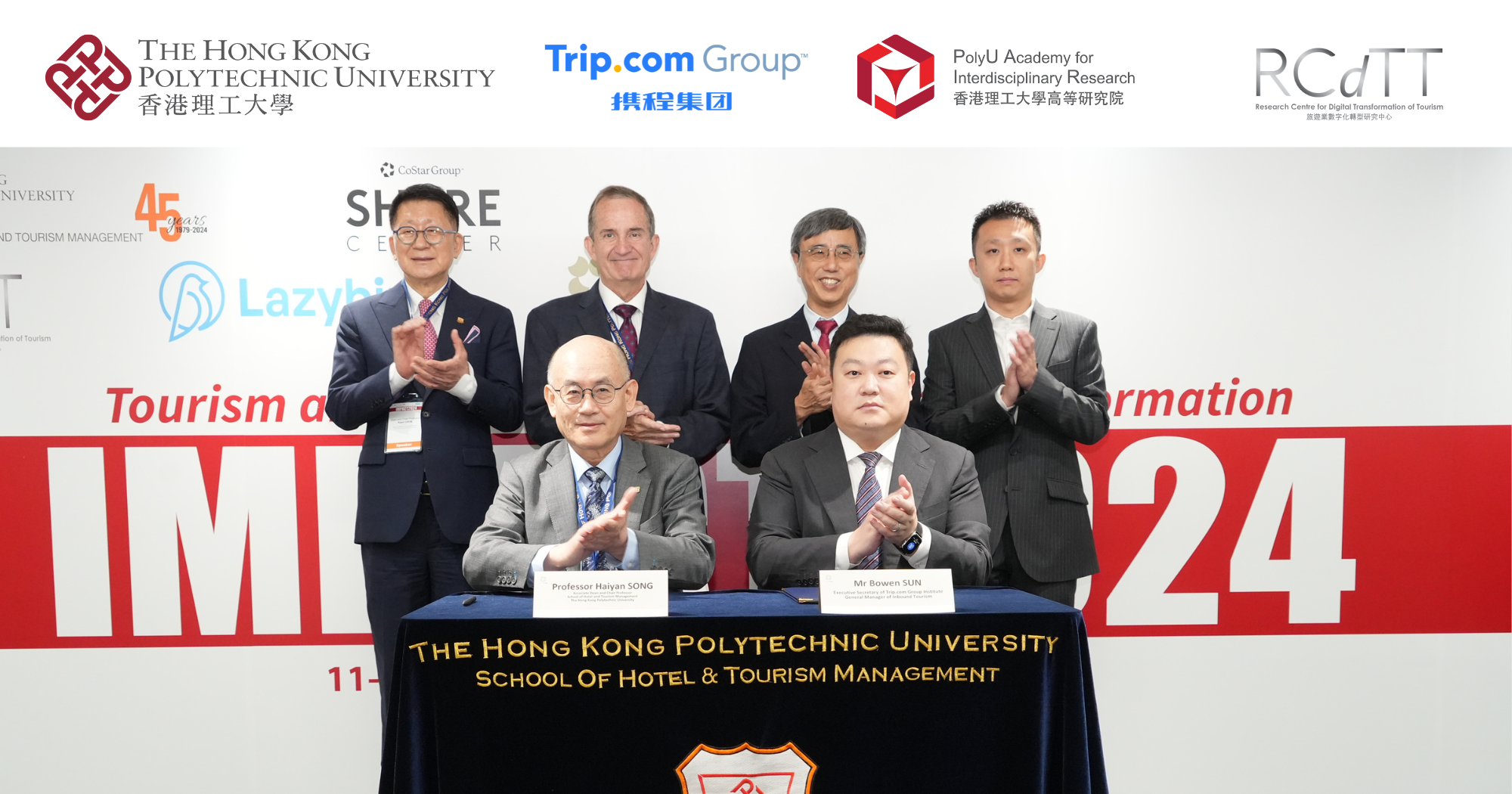 PolyU RCDTT and Trip.com Group sign MoU to form a strategic partnership ...