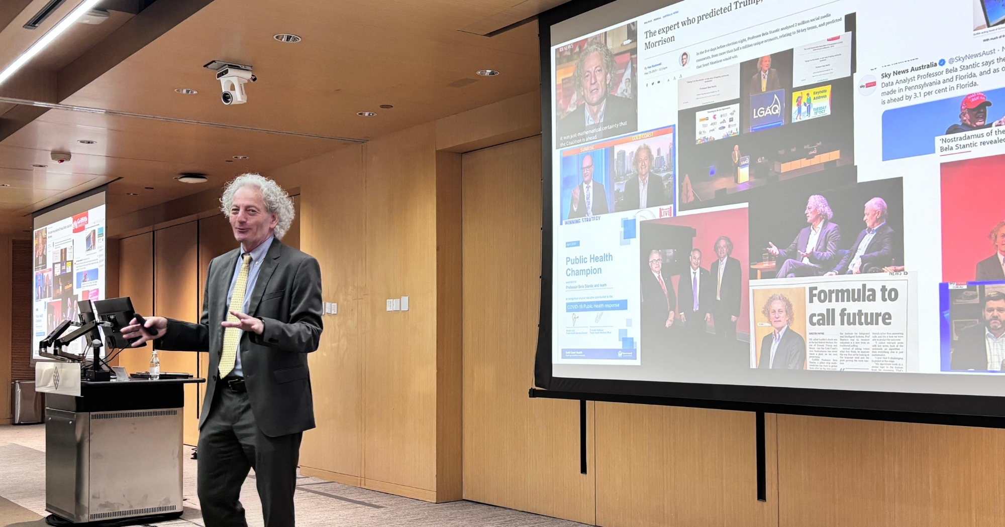 Research Seminar delivered by Professor Bela Stantic | Research Centre ...