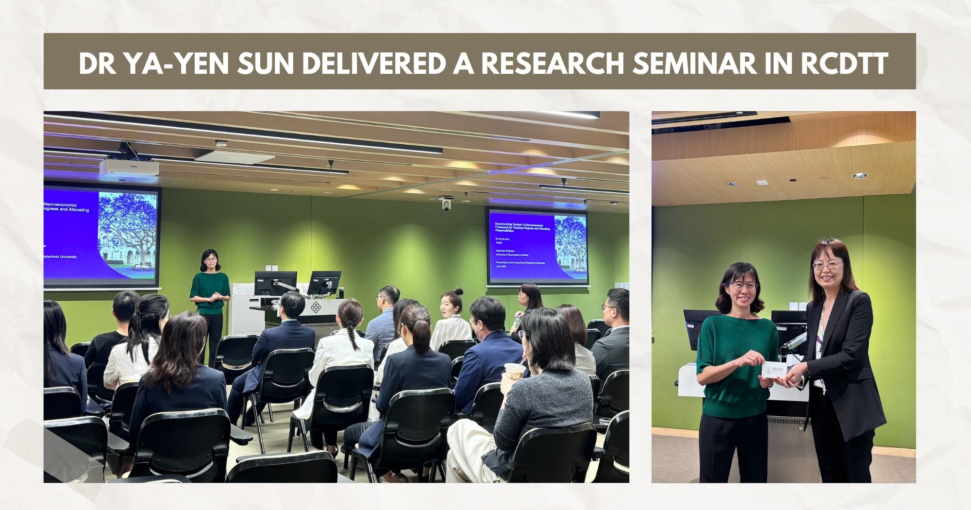 Research Seminar delivered by Dr. Ya-Yen Sun | Research Centre for ...