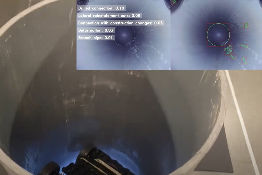 Edge-AI Empowered Robots for Autonomous In-pipe Inspection