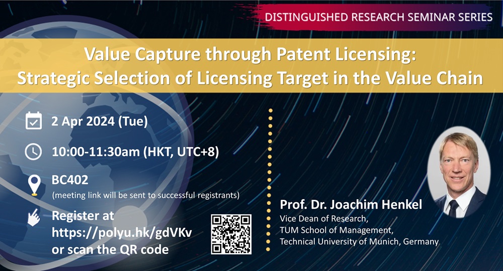 Value capture through patent licensing: Strategic selection of ...