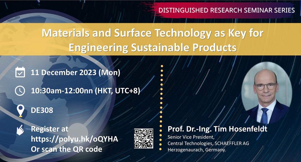 Materials and Surface Technology as Key for Engineering Sustainable Products | Research ...