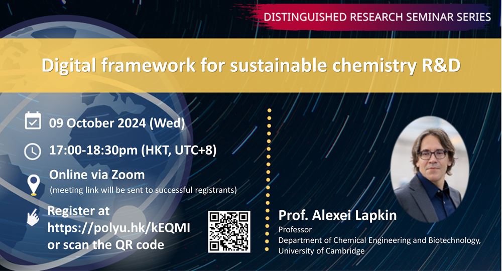 Digital framework for sustainable chemistry R&D | Research Institute ...