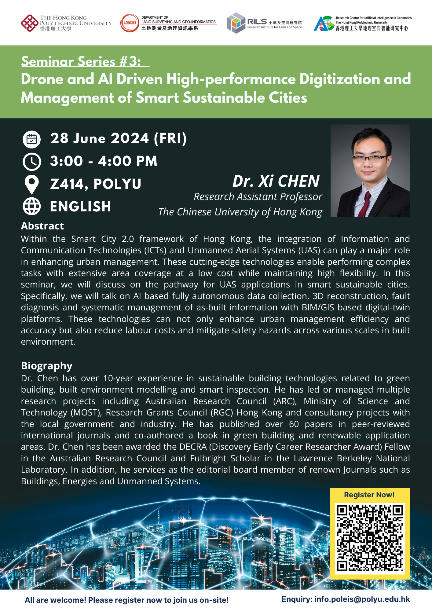 RILS co-organises RCAIG Seminar Series #3: “Drone and AI Driven High ...